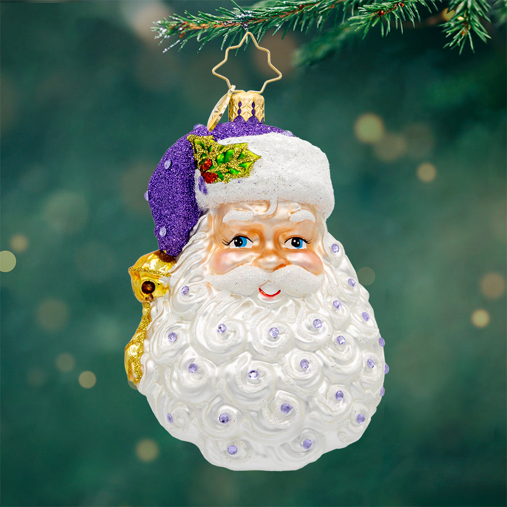 Birth Stone Santa February – Christopher Radko