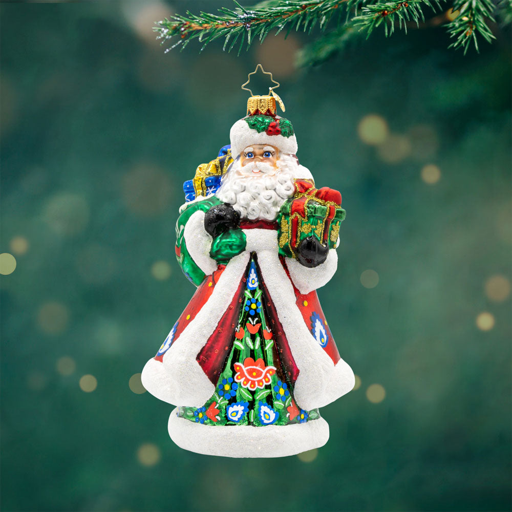 Folk Festive Claus – Christopher Radko