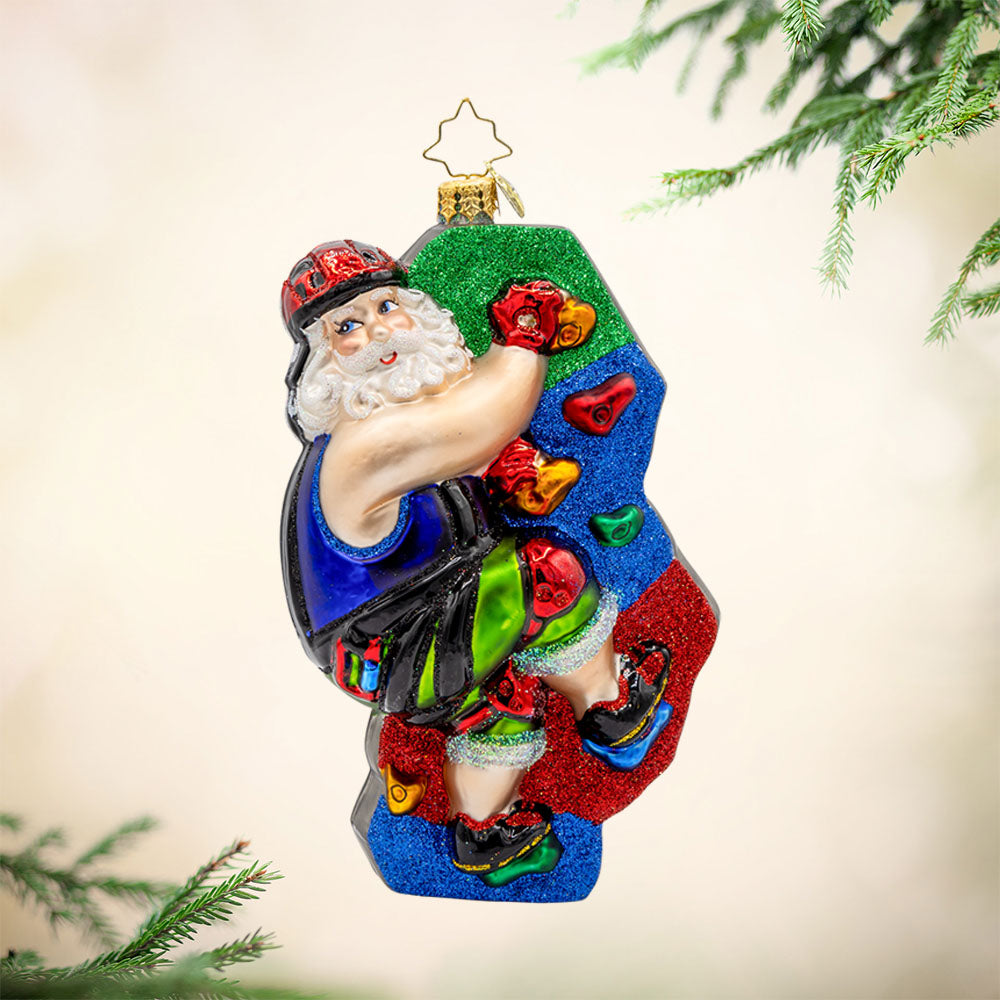 Climbin Claus – Christopher Radko