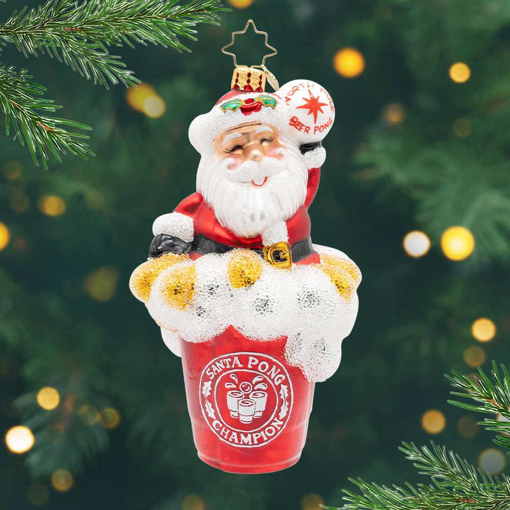Santa Pong Champion – Christopher Radko