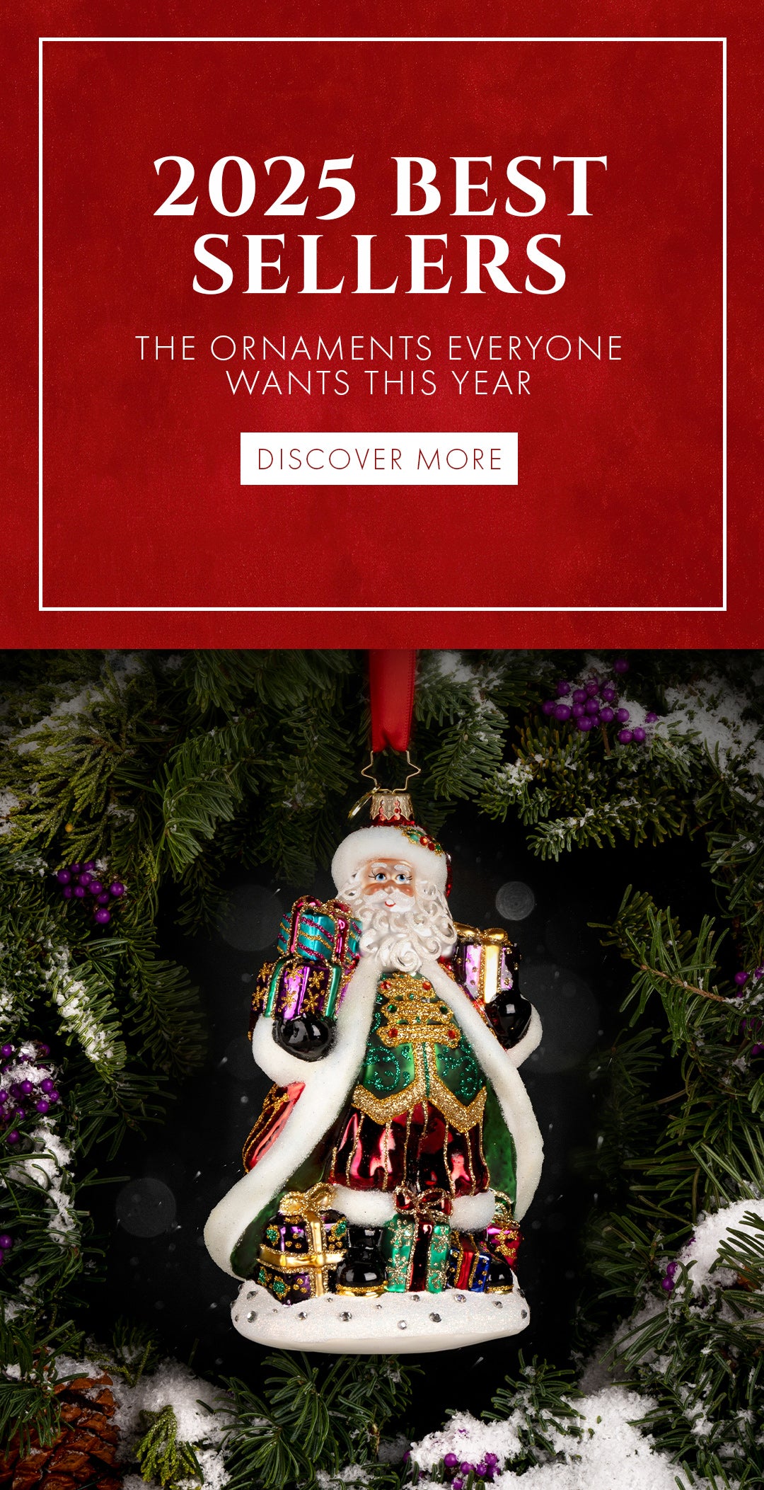 The Official Christopher Radko Store - NEW 2025 ORNAMENTS AVAILABLE