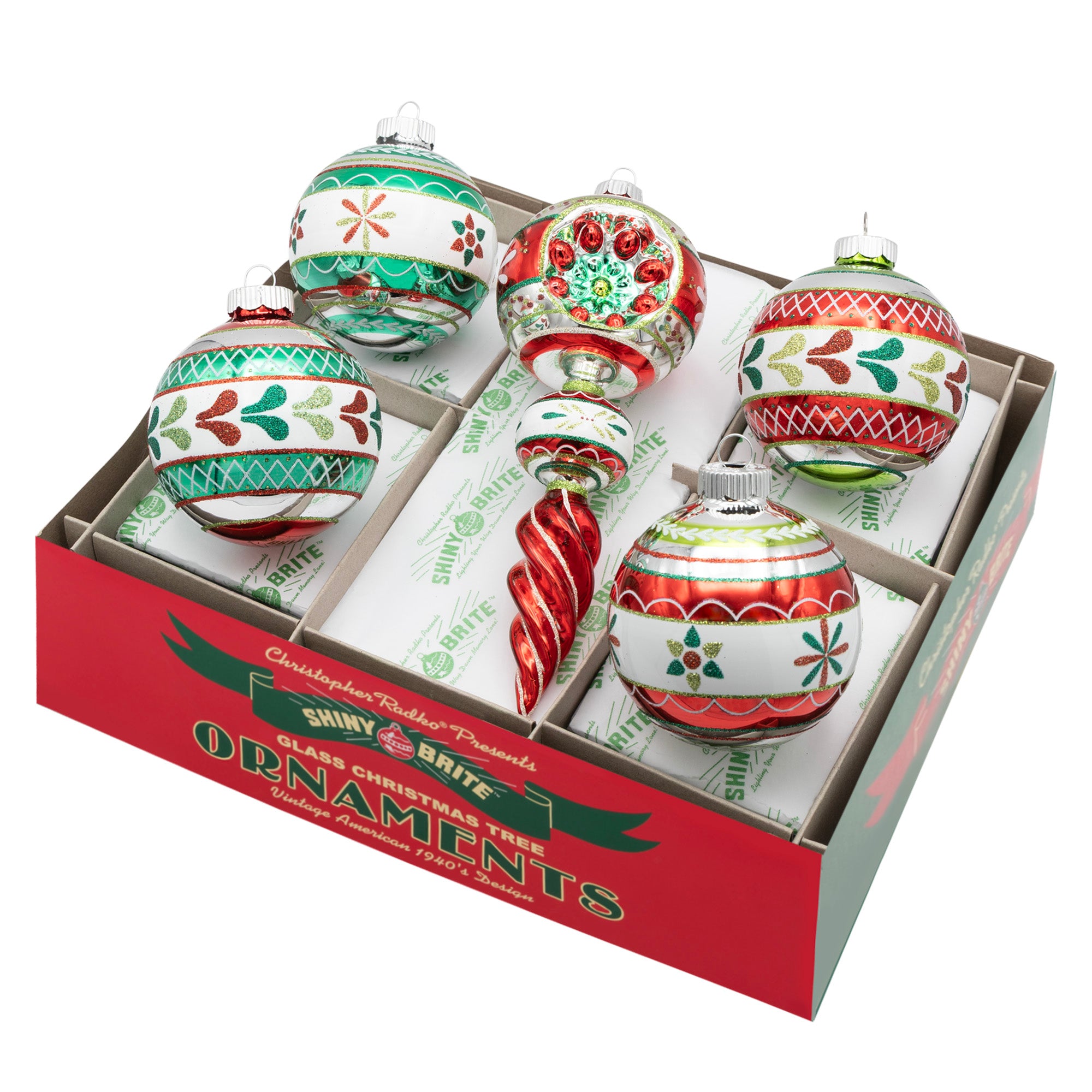 HOLIDAY SPLENDOR 5 COUNT 3.25” DECORATED ROUNDS & 7” SHAPE - Preorder ...
