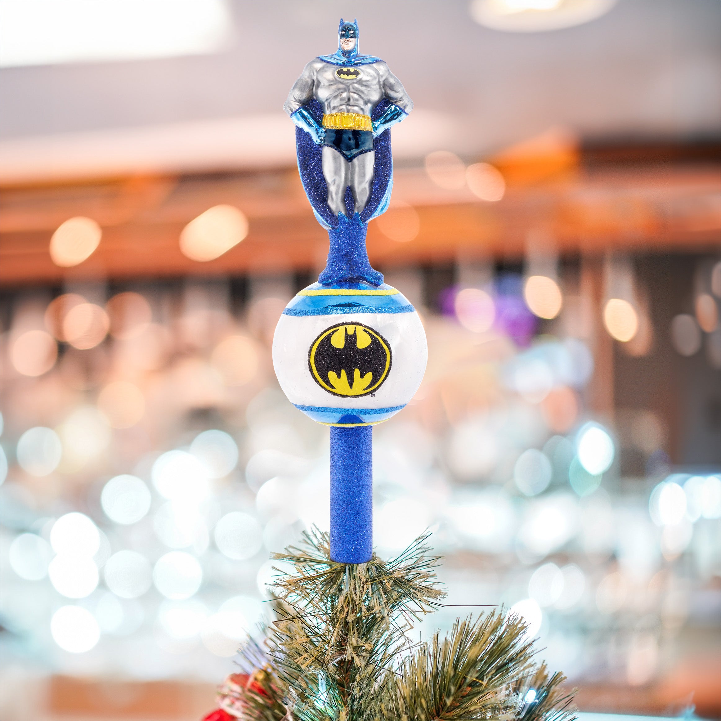 The Gotham City™ Guardian Tree Topper – Christopher Radko